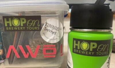 Stickers for Days | Hop On Brewery Tours